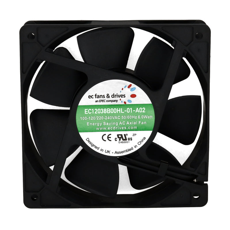 EC12038B00HL-01-A02 - Replacement EC Axial Fan – Liberty Electric Products